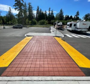 School Crosswalk for High Visibility – Square One